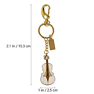 SOLUSTRE USB Drive 32GB Guitar USB Flash Drive Keychain Musical Instrument Key Ring Memory Stick Pendrive Jump Drive Gifts for Data Files Pictures Storage Car Decor