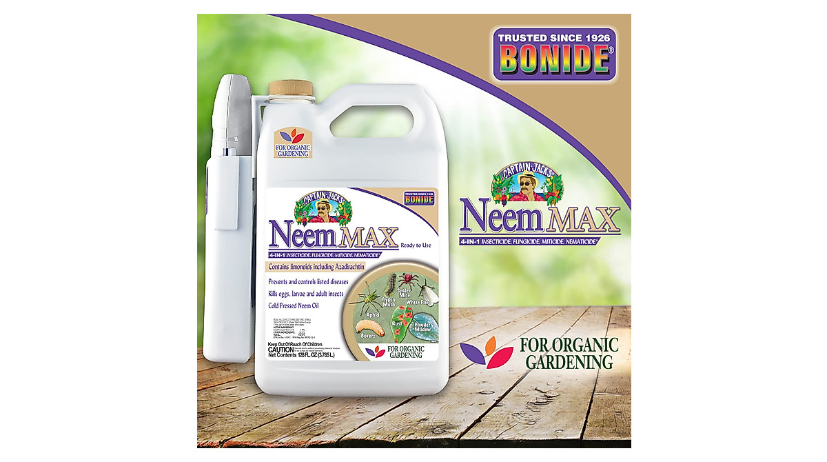 Bonide Neem Max Ready-to-Use Spray for Organic Pest & Disease Control