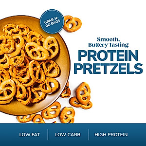 WonderSlim Protein Pretzel Snacks, 120 Calories, 12g Protein, 4g Fiber (7ct)