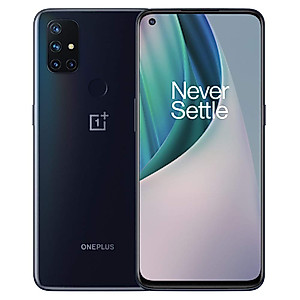 OnePlus Nord N10 5G Unlocked, Midnight Ice​, 6GB RAM + 128GB storage, US Version (Renewed)
