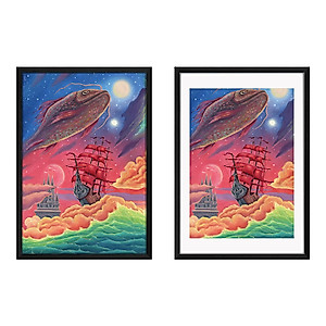 ZBEIVAN 24x36 White Picture Mats for 20x30 Pictures with Core Bevel Cut Frame Mattes - Pack of 12