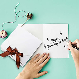 White Gift Box 10 Pack 6.7x6.7x3.5 Inches,Gift Boxes with Ribbons,Bridesmaid Proposal Boxes, Gift Boxes with Lids for Presents, Birthdays,Wedding,Baby Showers,Valentine's Day,Christmas