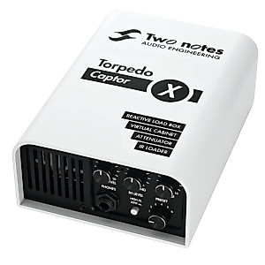 Two Notes Torpedo Captor X Reactive Loadbox DI and Attenuator - 16-ohm