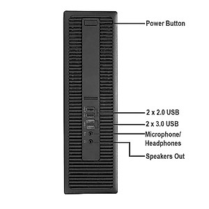 HP Trading Optimized PC Bundle Intel Core i5 6th Gen,32GB RAM,512 nvme SSD, 2 New 24€ Monitors, 2 Network Cards, Trading Platform Support, 4 in 1 USB HUB, Key Board & Mouse Windows 10 Pro (Renewed)