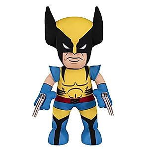 Bleacher Creatures Marvel Wolverine 10" Plush Figure - A Superhero for Play and Display