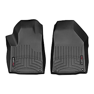 WeatherTech Custom Fit FloorLiners for Jeep Cherokee - 1st Row (448331), Black