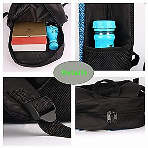 Amzbeauty Custom Design Backpack 17.3 Inch Bookbag School Rucksack for Elementary or Middle School Boys and Girls