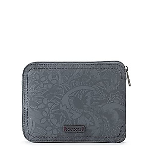 Sakroots Palo Alto Repreve Packable Tote in Eco-Twill, Black, One Size, Grey Spirit Desert