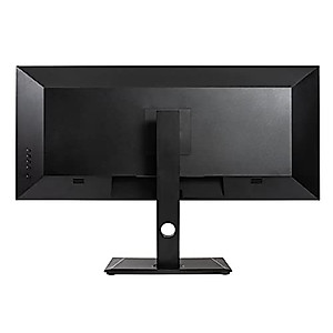 AG Neovo EM3401UQC 34-inch UWQHD 3440 x 1440p USB-C Monitor, IPS Panel, HDMI, DisplayPort and Speakers, Ergonomic Pivot, Swivel and Height Adjustable Stand, HDR400, 75Hz