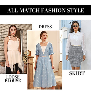 Women Metal Skinny Waist Belt with Closure Hook Size M Gold CL633