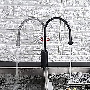 Black Kitchen Faucet Mixer Tap Single Handle Free Swivel Kitchen Hot And Cold Water Tap Bath Faucet Basin Taps Water Faucet