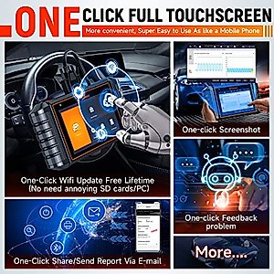 Full Diagnostic Tool fit for BMW FOXWELL NT710 OBD2 Scanner fit for BMW, Upgrade NT510 Elite Full System Diagnostic Scanner, All Reset BiDirectional Scan Tool Code Reader Battery Registrate ECU Coding