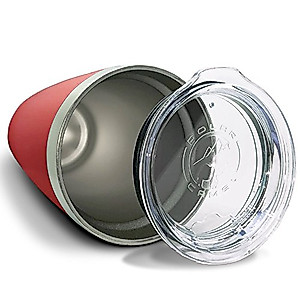 LaserGram 20oz Vacuum Insulated Tumbler Mug, Lifeguard, Personalized Engraving Included (Red)