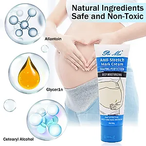 Stretch Mark Cream, Stretch Mark Remover, Stretch Mark Cream Pregnancy, Stretch Mark Removal Cream Maternity Repair, Repair Scar Cream Slackline Abdomen for All Skin Types