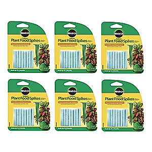Plant Food Spikes, 6-12-6 Formula, 1.1-oz.