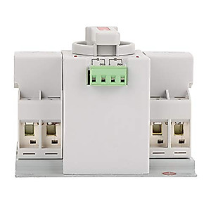 220V 63A Automatic Transfer Switch Mini Intelligent Dual Electronic Power Circuit Breaker (2P)