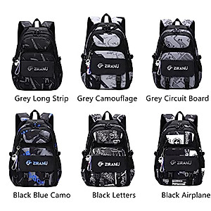 Mfikaryi Large capacity Kids Elementary School Backpack Primary Students Bookbag Knapsack for Boys