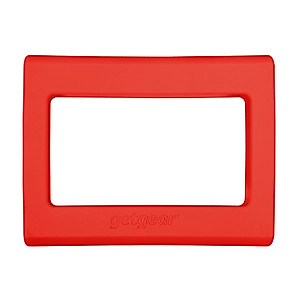 getgear Silicone Bumper for Samsung Portable SSD T5, Strong-Shock Absorbing, Slip-Resistant - Red