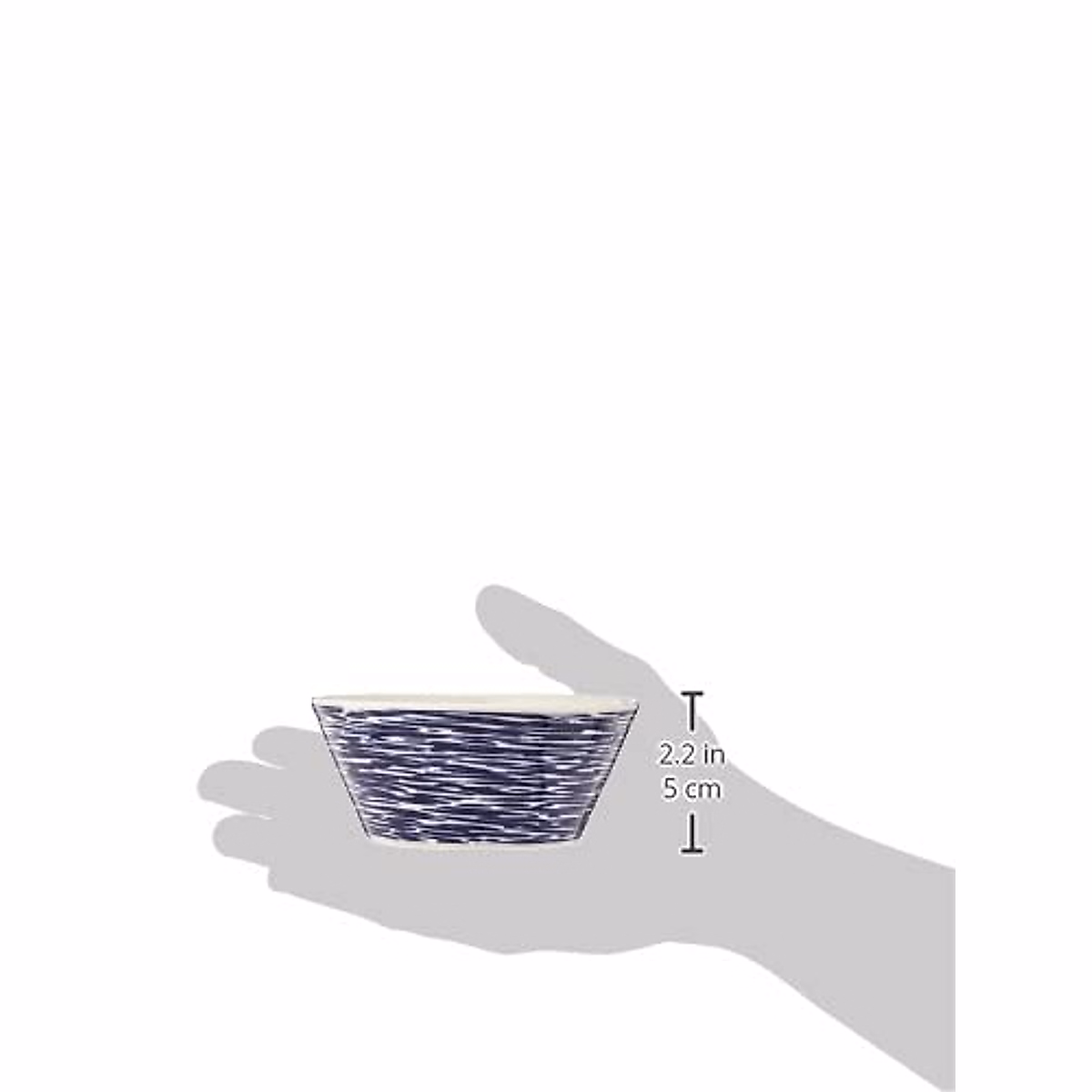 Royal Doulton Pacific Tapas Bowls, 4.3-Inch, Blue, Set of 6