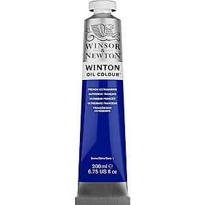 Winsor & Newton Winton Oil Color, 200ml (6.75-oz) Tube, French Ultramarine