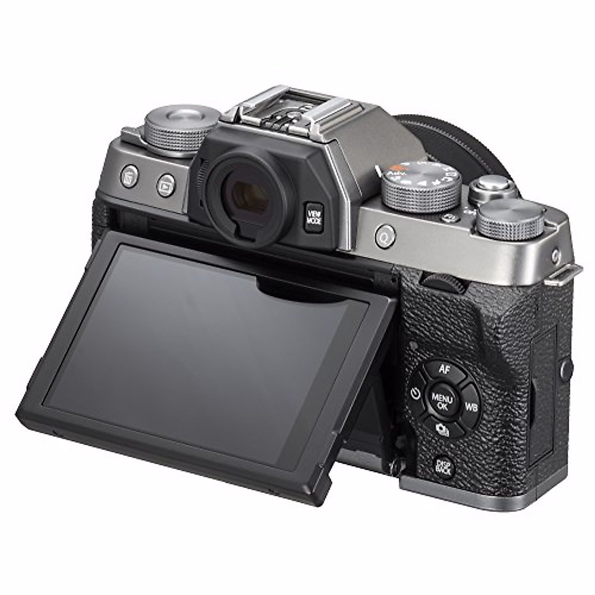 Fujifilm X-T100 Mirrorless Digital Camera w/XC15-45mmF3.5-5.6 OIS PZ Lens - Dark Silver