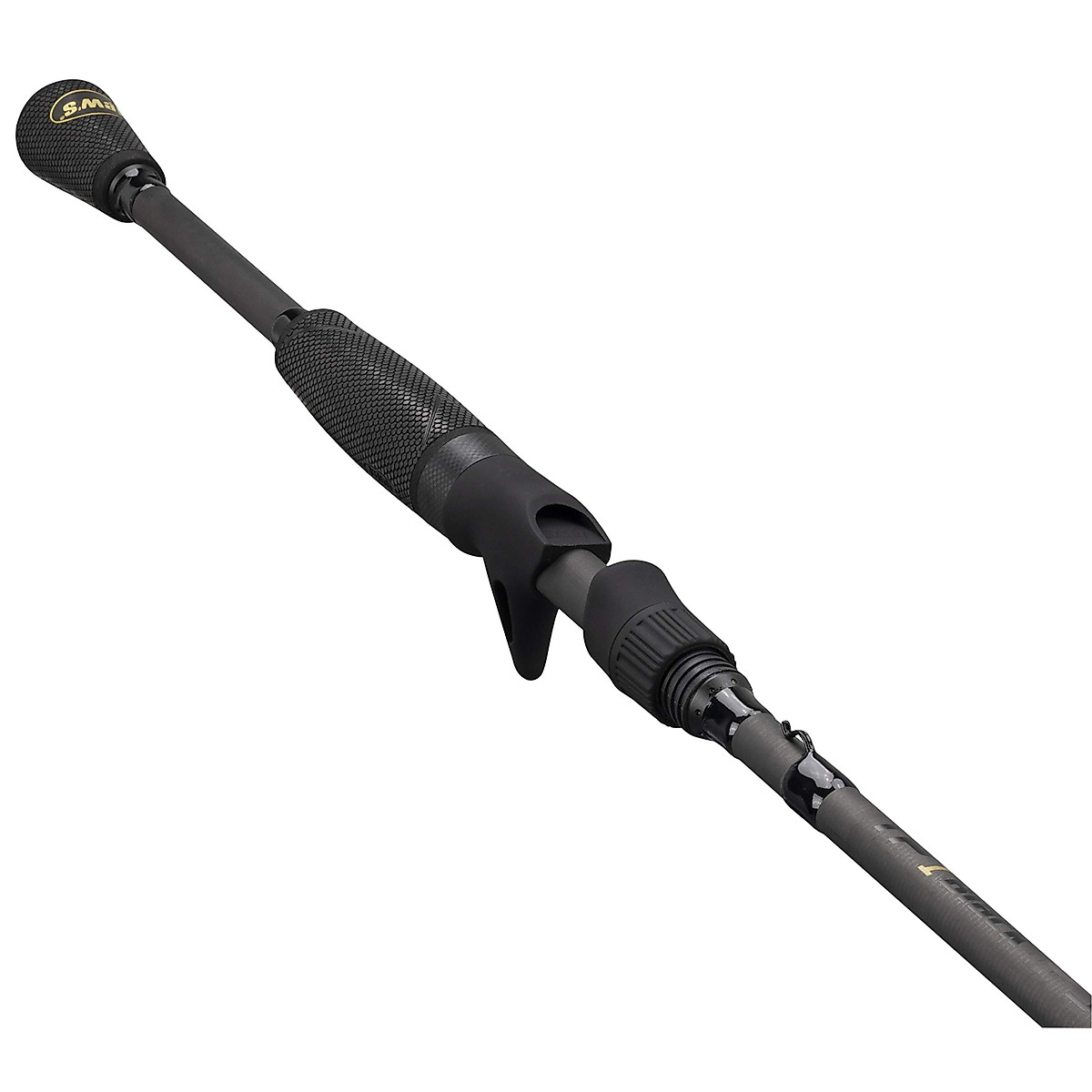 Lew's TP1 Black Speed Stick 6'10" Med HVY Mod Fast Casting HM50 Spinnerbait Rod (TP1B610MHF)
