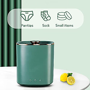 Vastarry Portable Compact Mini Washing Machine, Ladies Lingerie Care Washing Machine, Personal Clothes Washing Machine, Small Portable Washing Machine for Dorms, Small Apartments (White)
