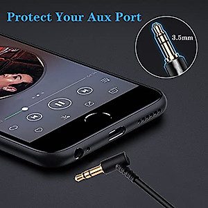 Koffmon 3.5mm Stereo Jack Headphone Cord Male to Female Auxiliary Extension Cable Compatible with Bose OE2 AE2 QC2 QC3 QC15 QC25 QC35 Headphones(4ft)