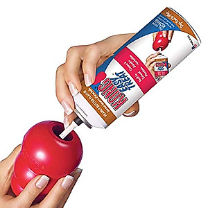 KONG Easy Treat Liver - Spreadable Dog Treat Paste for Lick Mats - Pet Treat Spray for Dog Enrichment - Dog Treat Paste for Slow Feeder - Liquid Treat for Dogs - 8 oz, Liver (2 Pack)