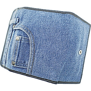 Bijoux de Ja Small Trifold Money Coin ID Window Card Holder Organizer Compact Wallet Purse for Women