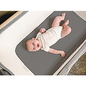 Bassinet Bed Sheets – Premium Bassinet Fitted Sheet for Halo, Mika Micky, Maxi COSI & Others - 4 Pack 100% Jersey Knit - Bassinet Bedding for Standard Size Oval or Halo Bassinet Pads for Boys & Girls