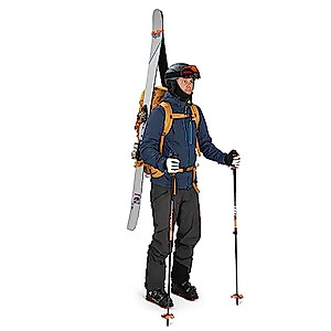 Osprey Soelden 42L Men's Ski and Snowboard Backpack, Black