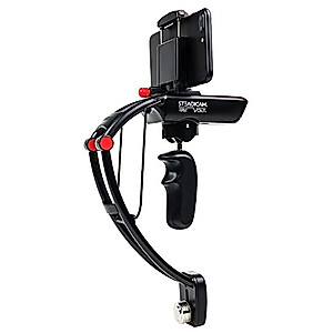 Steadicam Volt Electronic Handheld Gimbal Stabilizer for All IPhone XS, XS Max & XR, All Samsung S9/S9+ & GoPro Hero, Black, compact