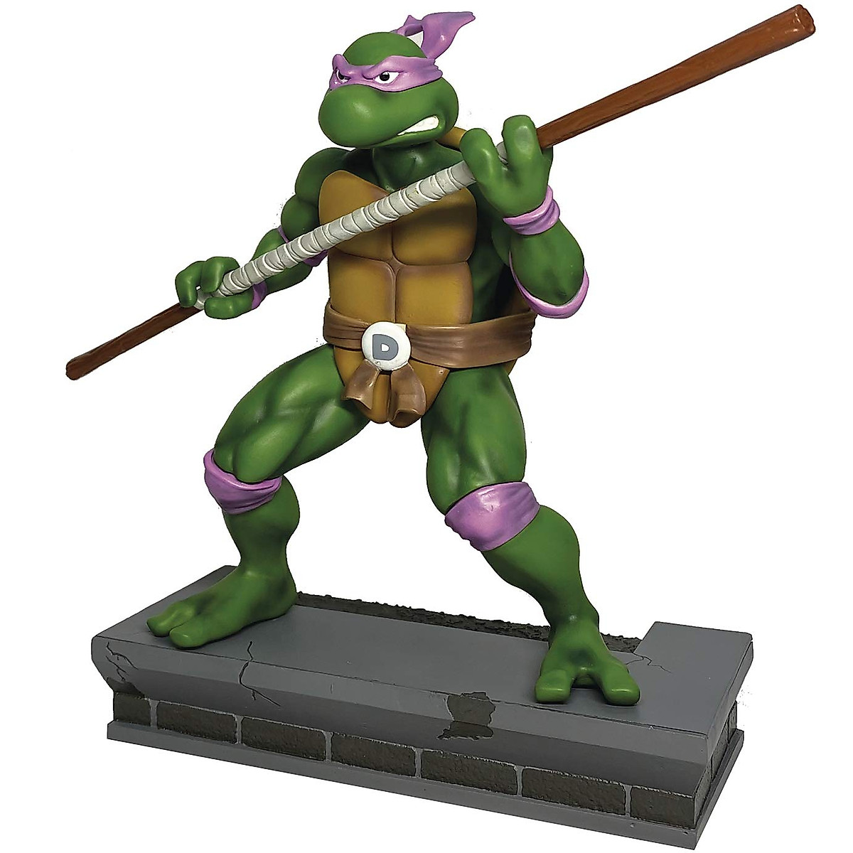 PCS Collectibles Teenage Mutant Ninja Turtles: Donatello 1:8 Scale PVC Statue, Multicolor