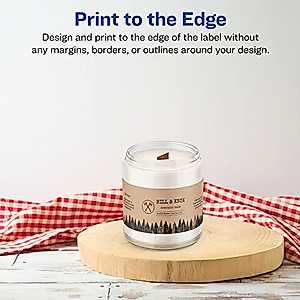 Avery Kraft Brown Rectangle Labels with Sure Feed, 3" x 7", 300 Kraft Brown Labels, Print-to-The-Edge, Laser/Inkjet Printable Labels