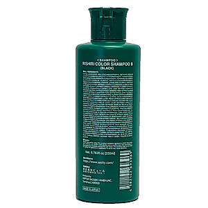 Rishiri Color Shampoo (Black) 6.7fl Oz