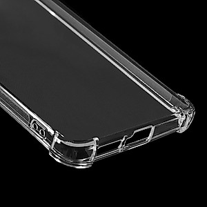 for Motorola ThinkPhone 5G Case, Soft TPU Back Cover Shockproof Silicone Bumper Anti-Fingerprints Full-Body Protective Case Cover for ThinkPhone by Motorola (6.60 Inch) (Transparent)