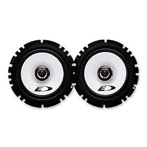Alpine SXE-1725S 80W 6.5" 2-Way Type-E Coaxial Speakers W/ Mylar-Titanium Tweeters,black