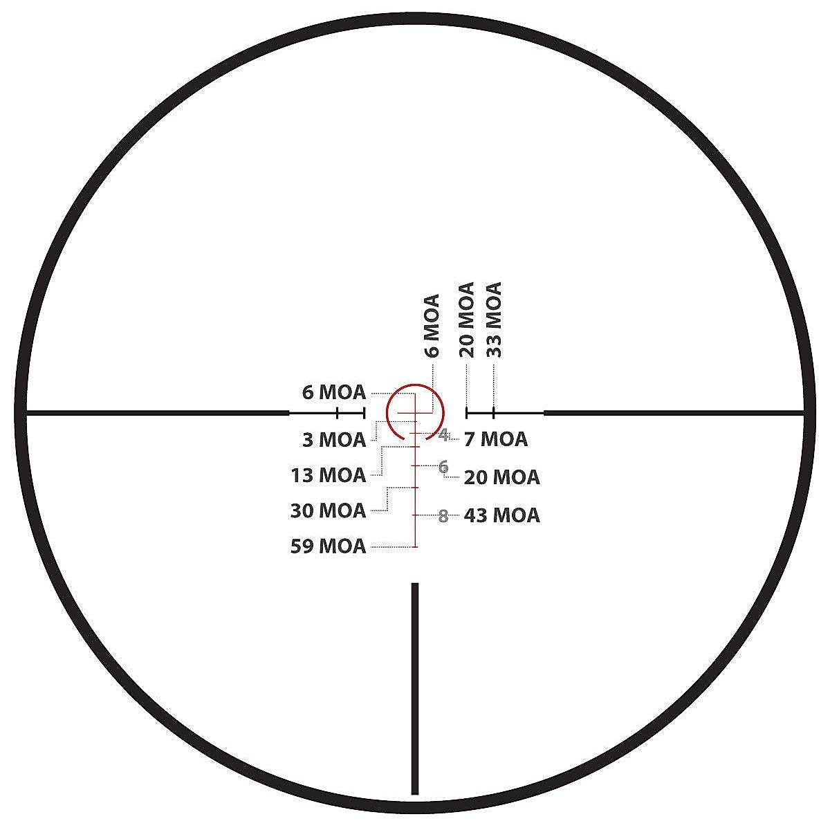 Monstrum G2 1-4x24 First Focal Plane FFP Rifle Scope | ZR305 H-Series Offset Scope Mount | Bundle