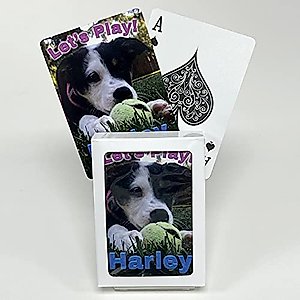 Discount Photo Gifts Custom Playing Cards - Add Images and Text to Personalize Your Deck of Cards - Personalized Poker Cards