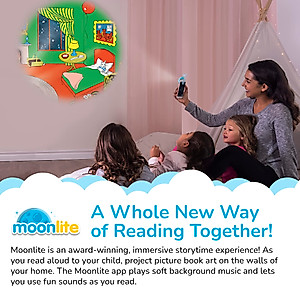 Moonlite Storybook Reels for Flashlight Projector, Kids Toddler | Goodnight Moon | Story Reel Pack for 12 Months and Up