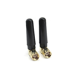 2.4Ghz 5GHz 5.8G Omnidirectional Small WiFi Bluetooth Mini RP SMA Antenna Dual Band Antenna for Router, WiFi Booster, PC USB Adapter Security IP Camera Video Surveillance Monitor FPV TX Transmitter