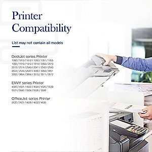 Valuetoner Remanufactured Ink Cartridges Replacement for HP 61XL 61 XL to use with Envy 4500 Deskjet 1000 1056 1510 1512 1010 1055 OfficeJet 4630 Printer ( 1 Tri-Color )