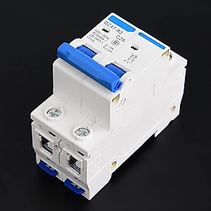 YWBL-WH Miniature Circuit Breaker DZ47-63 2P 400V AC Miniature Circuit Breaker Leakage Air Switch 25A 40A 50A 63A(25A)