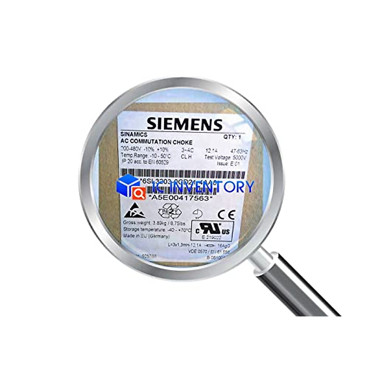 1PCS New in Box 6SL3203-0CD21-4AA0 6SL3 203-0CD21-4AA0