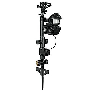 Orbit 62100 Yard Enforcer Motion-Activated Sprinkler with Day & Night Detection Modes,Black