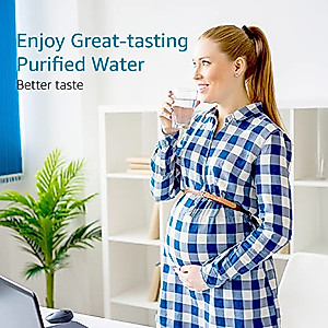 AQUA CREST Replacement for Pur® Pitcher Water Filter, CRF950Z, PPF951K, CR-1100C, PPT700W, CR-6000C, PPT711W, PPT711 and More Pur® Pitchers and Dispensers, NSF Certified, AQK-CF10A, 4 Packs