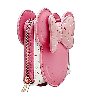 Loungefly X LASR Exclusive Disney Minnie Macaron Zip Wallet - Fashion Cosplay Disneybound Fantasia Cute Wallets