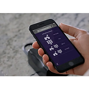 NU-SET Eyecon WiFi-Enabled Smart Lock Box Key Sharing for Home, Commercial Use, Real Estate, or Vacation Rental - Manage Access Remotely, Exclusive Feature Blockchain Secure Photo Key, 7080-3