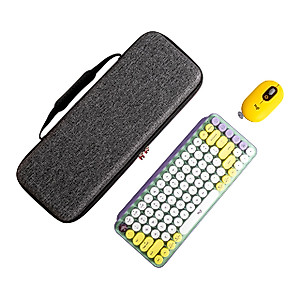 BTOPCASE Hard EVA Protective Carrying Storage Case for Logitech POP Wireless Mouse and POP Keys Mechanical Keyboard Combo
